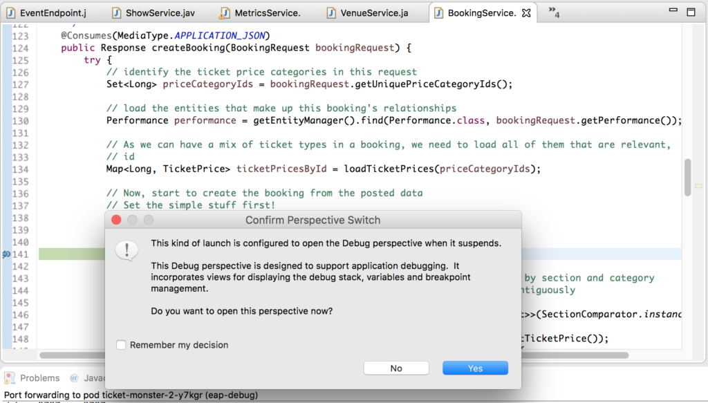 Debugging Java Applications Using The Red Hat Container Development Kit Red Hat Developer