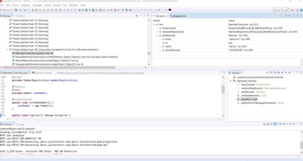 Develop and Deploy on OpenShift Next-Gen using Red Hat JBoss Developer Studio - Red Hat Developer