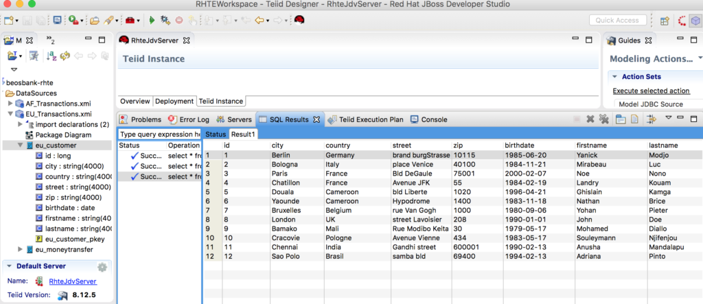 Tutorial: Building and consuming Virtual Microdatabase with JBoss Data Virtualization - Red Hat ...
