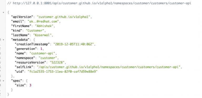 Operator pattern: REST API for Kubernetes and Red Hat OpenShift - Red ...