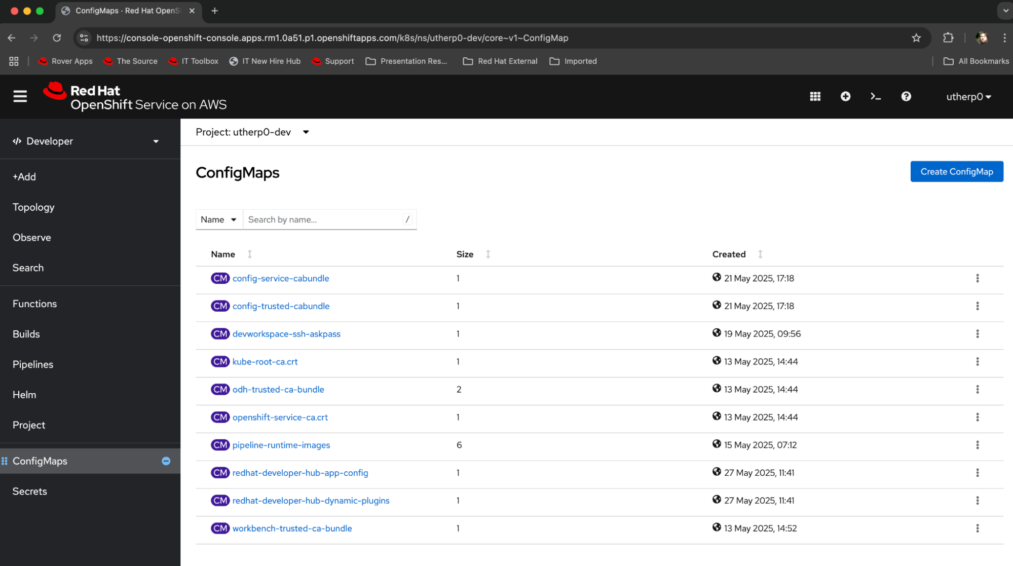 Configure Github Access To Red Hat Developer Hub Install And