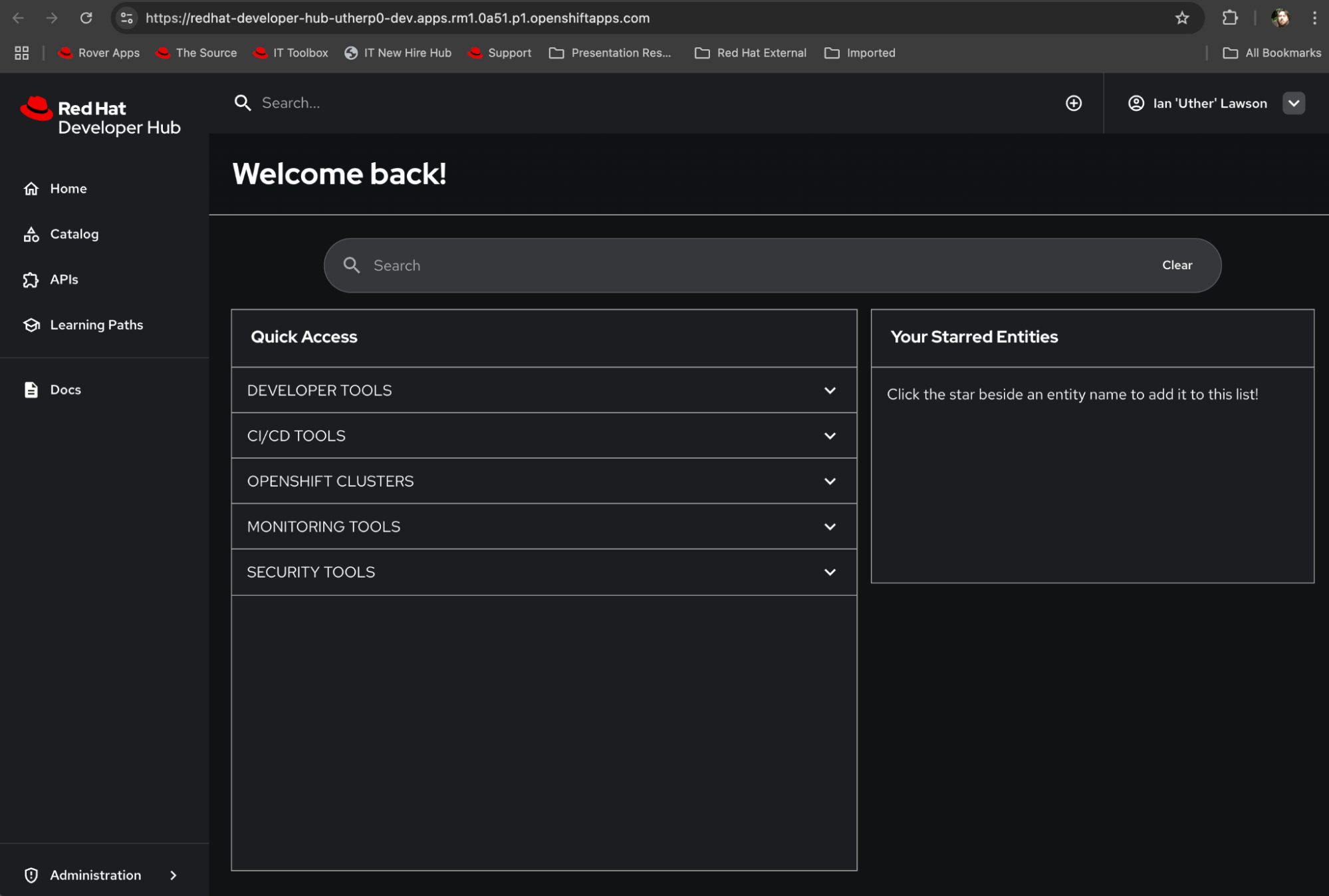 Configure Github Access To Red Hat Developer Hub Install And