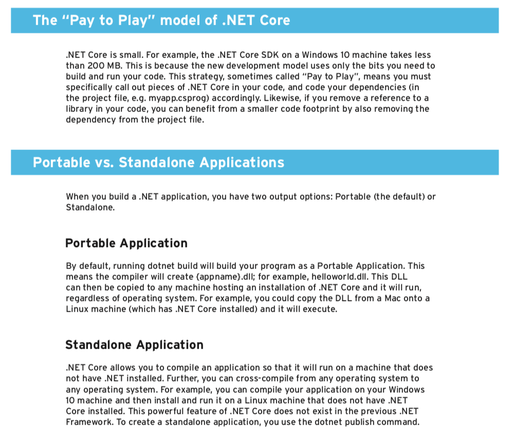 .NET Core 2.0 on Red Hat Enterprise Linux Cheat Sheet | Red Hat Developer