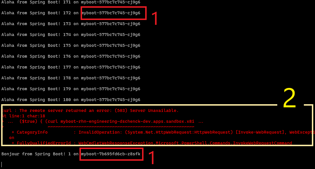 Deploy a Kubernetes rolling update | Update OpenShift applications with ...